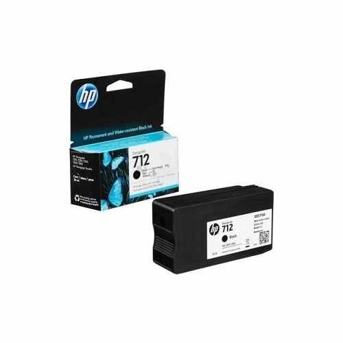 Cartucho de Tinta Negra Hp DesignJet 712, Compatible: T250/T650, 38 ml ...
