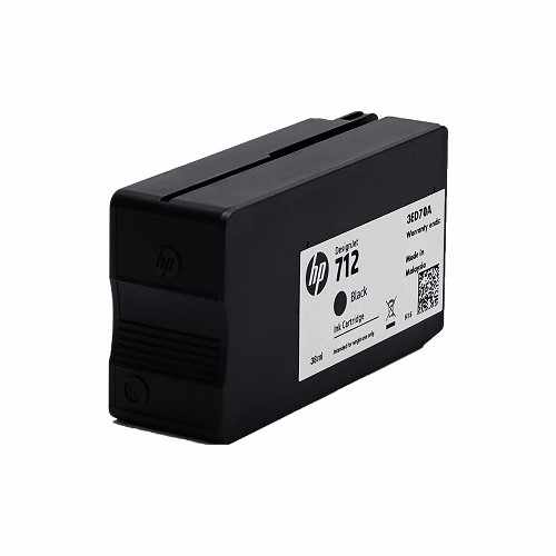 Cartucho de Tinta Negra Hp DesignJet 712, Compatible: T250/T650, 38 ml ...