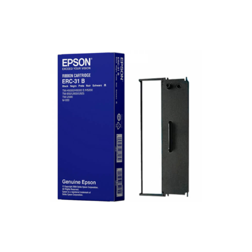 Cartucho de Cinta Negra Epson Ribbon para Tmu-950, 1 unidad, ERC-31B ...