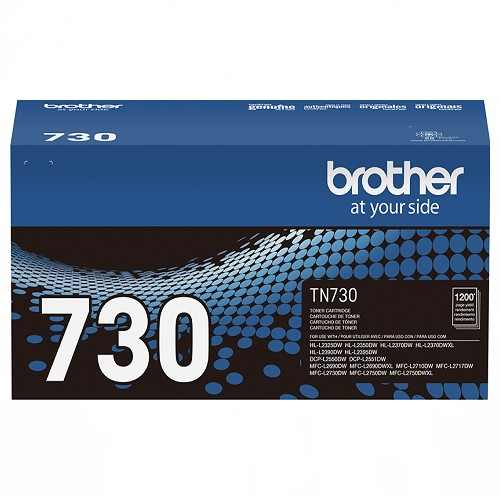 Cartucho de Tóner Negro Brother S-TN730, 1200 pág., Compatible ...
